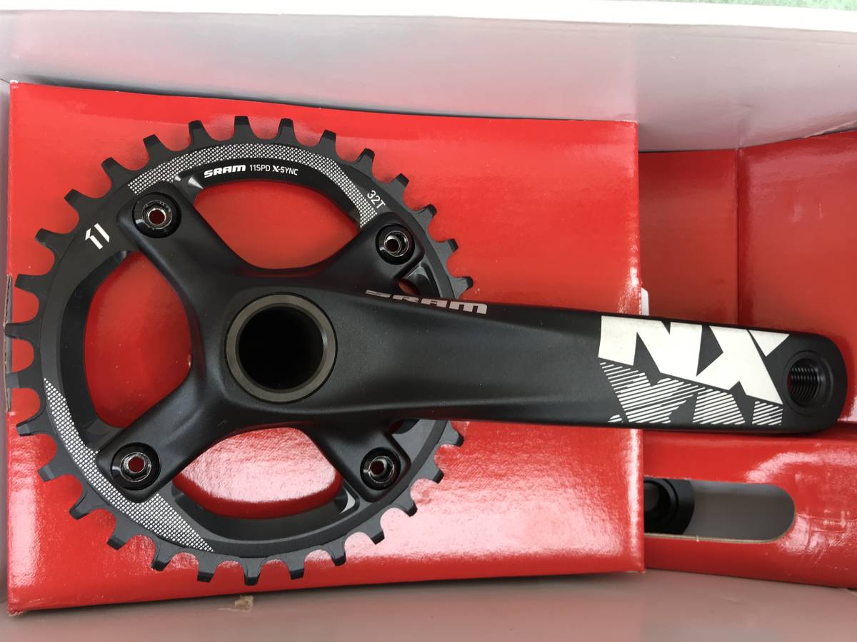 スラム SRAM NXクランクセット 11S 165mm(セット)｜売買されたオークション情報、yahooの商品情報をアーカイブ公開 ...
