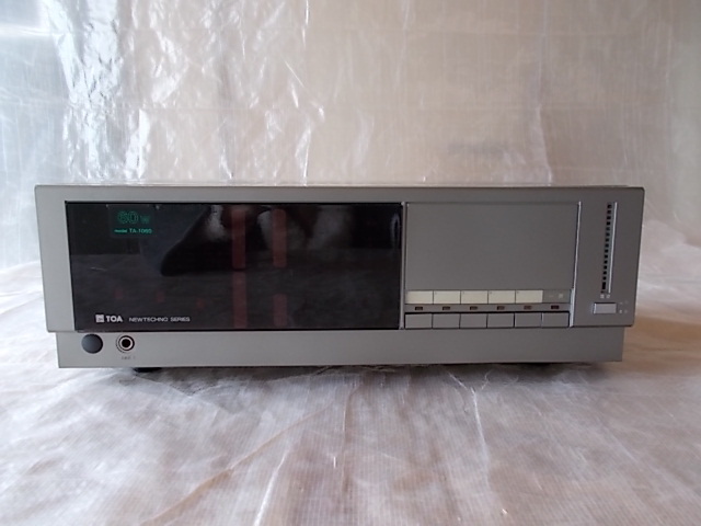 TOA ニューテクノシリーズ 60wアンプ TA－1060(その他)｜売買されたオークション情報、yahooの商品情報をアーカイブ公開 ...