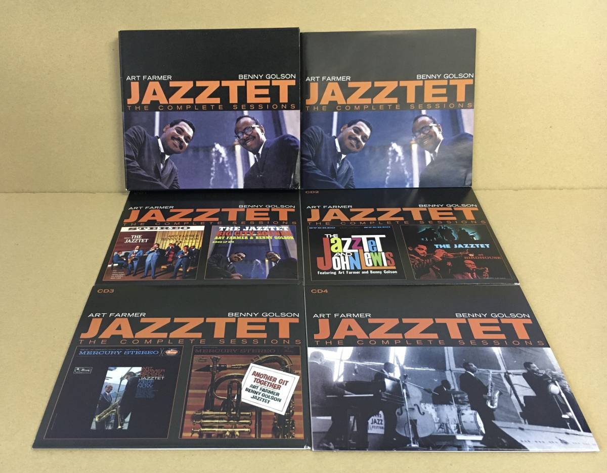 TJ-25 ART FARMER & BENNY GOLSON / The Complete Jazztet Sessions 4CD 輸入盤 ...