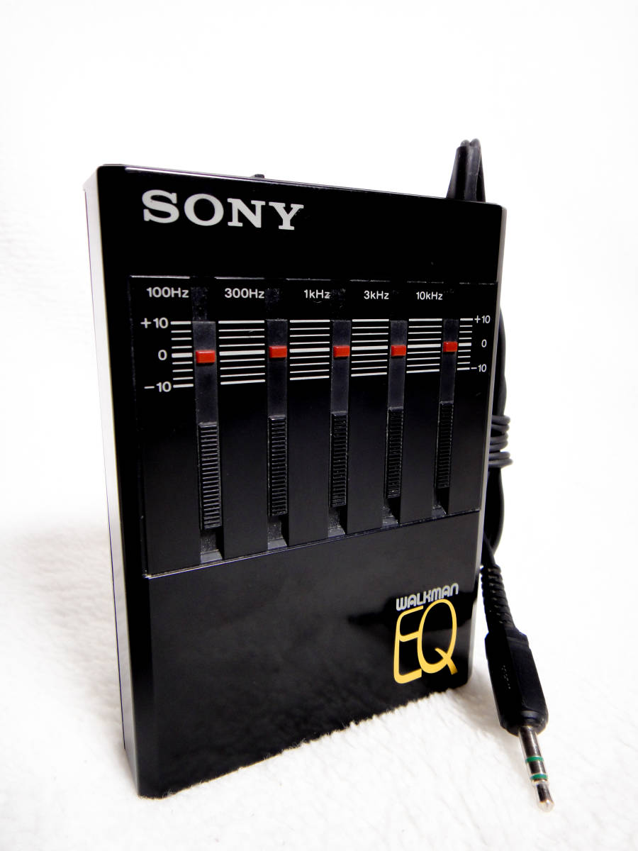 SONY SEQ-50 WALKMAN DISCMAN ハイレゾプレーヤー などに ポータブル グラフィックイコライザー ブラック(再生専用)｜売買されたオークション情報、yahooの商品情報 ...