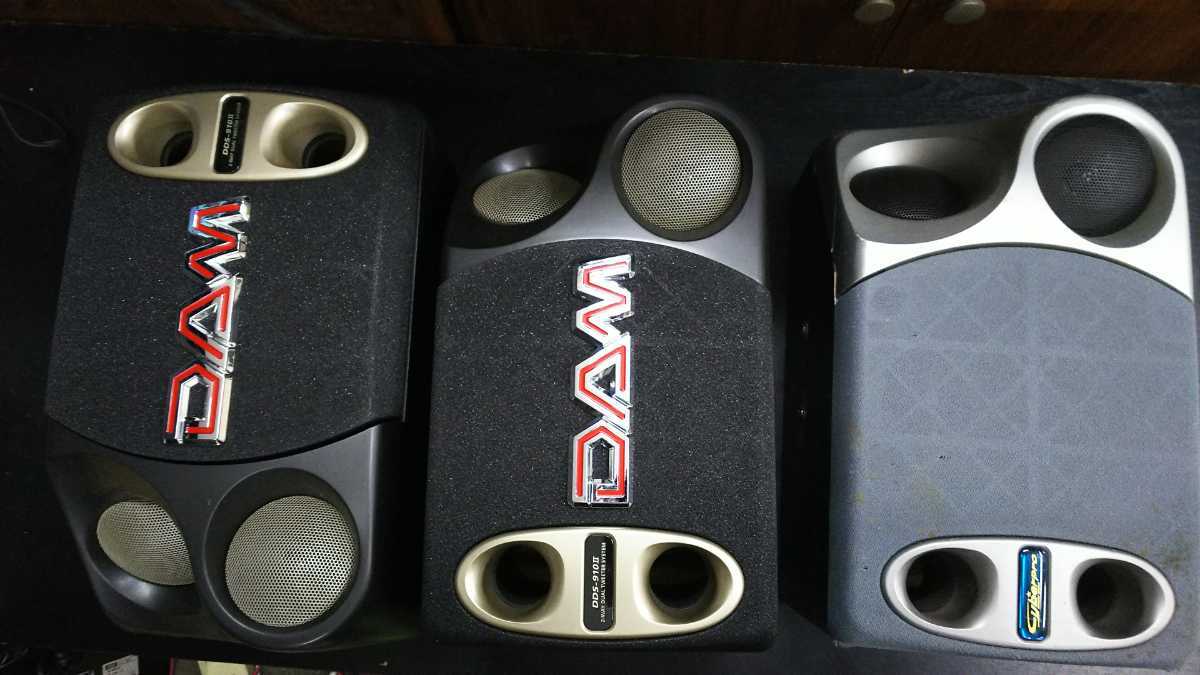DAM カラオケ用スピーカー DDS-910Ⅱ 910 ウーハー無し3個セット(カラオケ機器)｜売買されたオークション情報、yahooの商品情報をアーカイブ公開 - オークファン（aucfan ...
