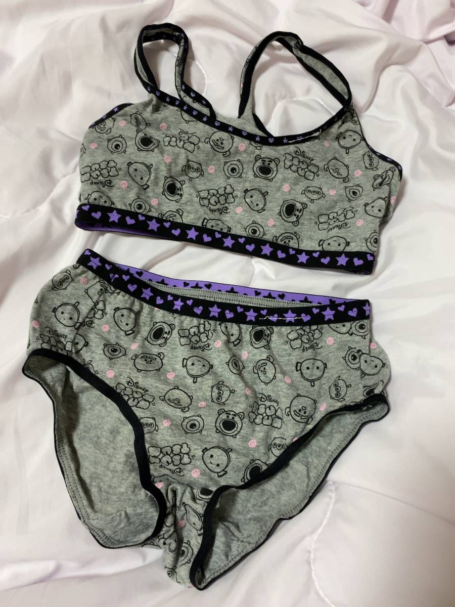 小6 てぃーんず cuteツムツム ハーフブラ＆ぱんつ JS6 ^^ size 160 女の子用 /エコ(160（155cm～）以上)｜売買されたオークション情報、yahooの商品情報を ...