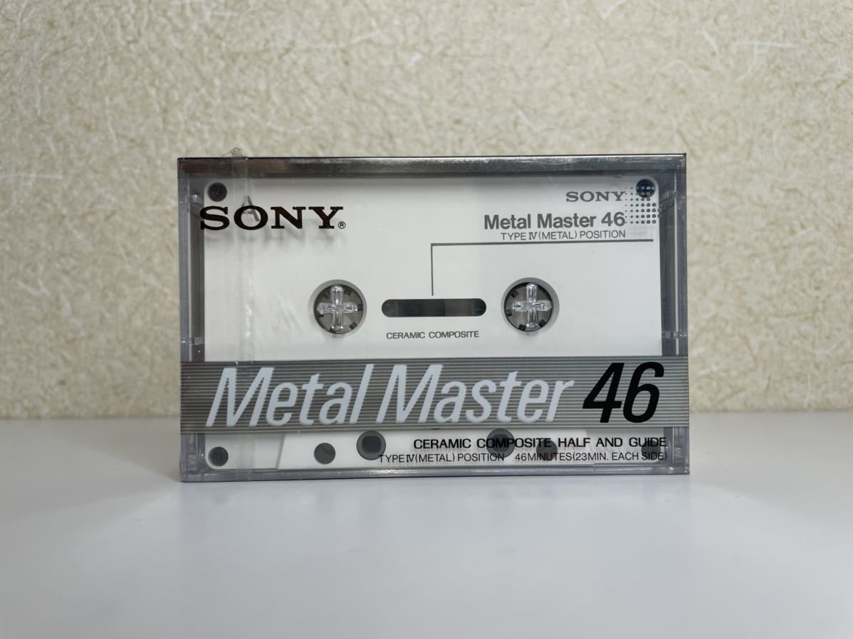 SONY METAL MASTER 46 ソニー カセットテープ メタルマスター TYPE IV 日本製 メタルテープ(記録媒体)｜売買された ...