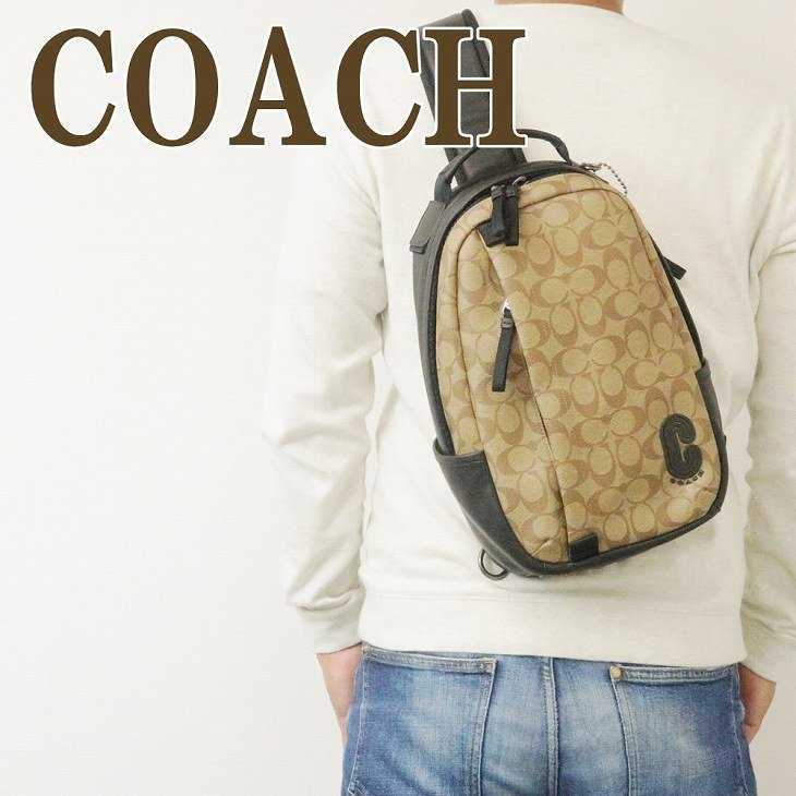 コーチ COACH バッグ メンズ ショルダーバッグ 斜め掛け ワンショルダー Cロゴ シグネチャー レザー 89909(男性用)｜売買された ...