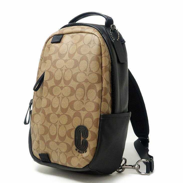 コーチ COACH バッグ メンズ ショルダーバッグ 斜め掛け ワンショルダー Cロゴ シグネチャー レザー 89909(男性用)｜売買された ...