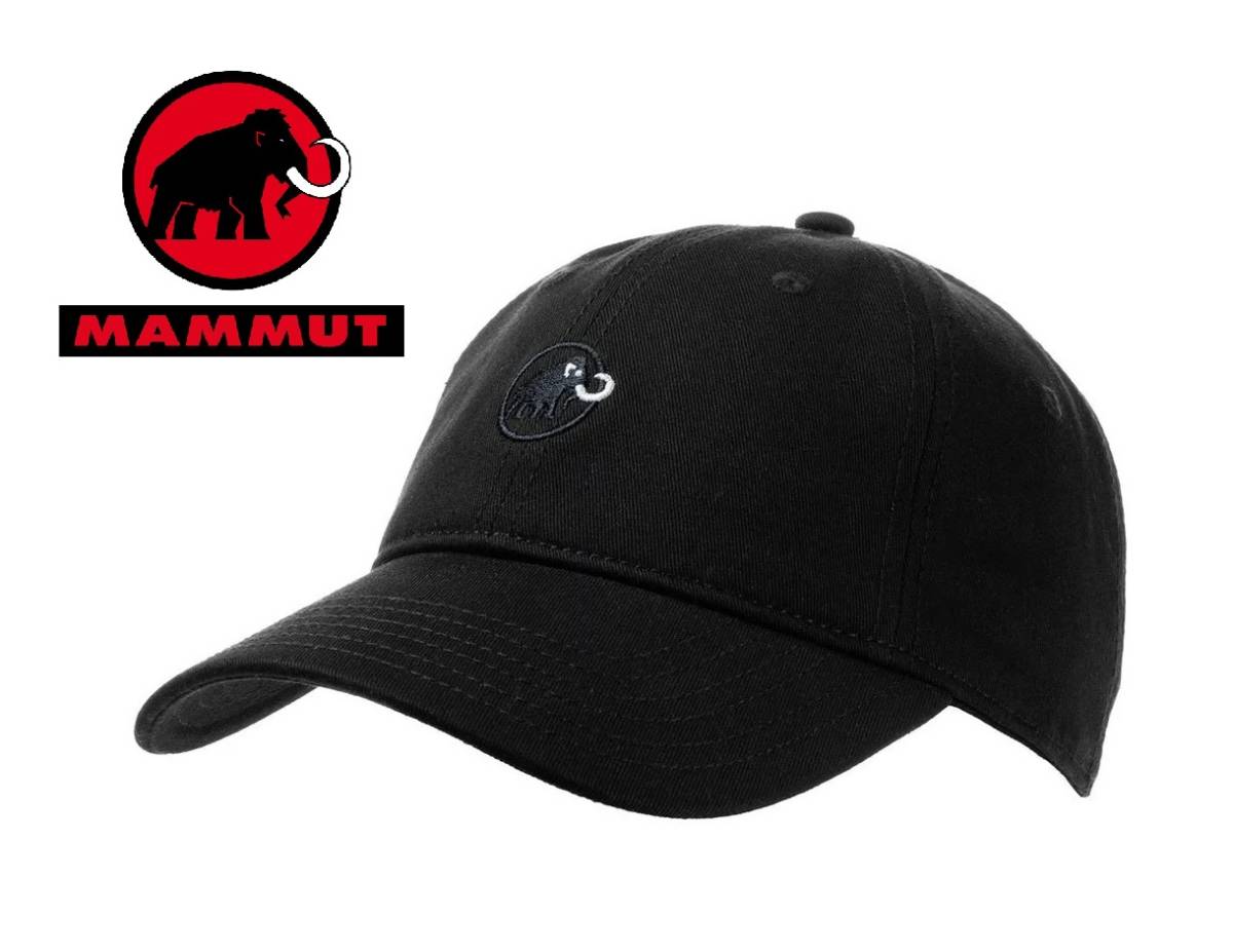 正規品 マムート Mammut Baseball Cap ベースボールキャップ ブラック L-XL 最大77cm(マムート)｜売買された ...