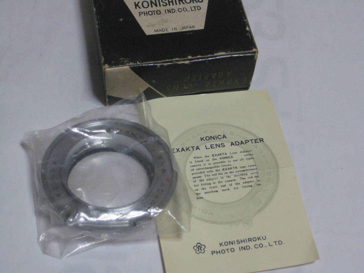 KONICA EXAKTA LENS ADAPTER for KONICA コニカ エクザクタ レンズアダプター FP FS 用(その他 ...