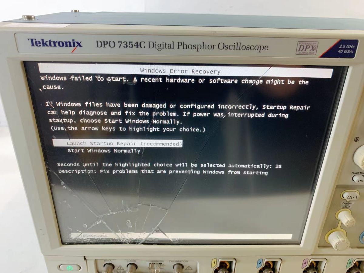 YL355 ジャンク Tektronix DPO7354C オシロスコープ(その他)｜売買されたオークション情報、yahooの商品情報を ...