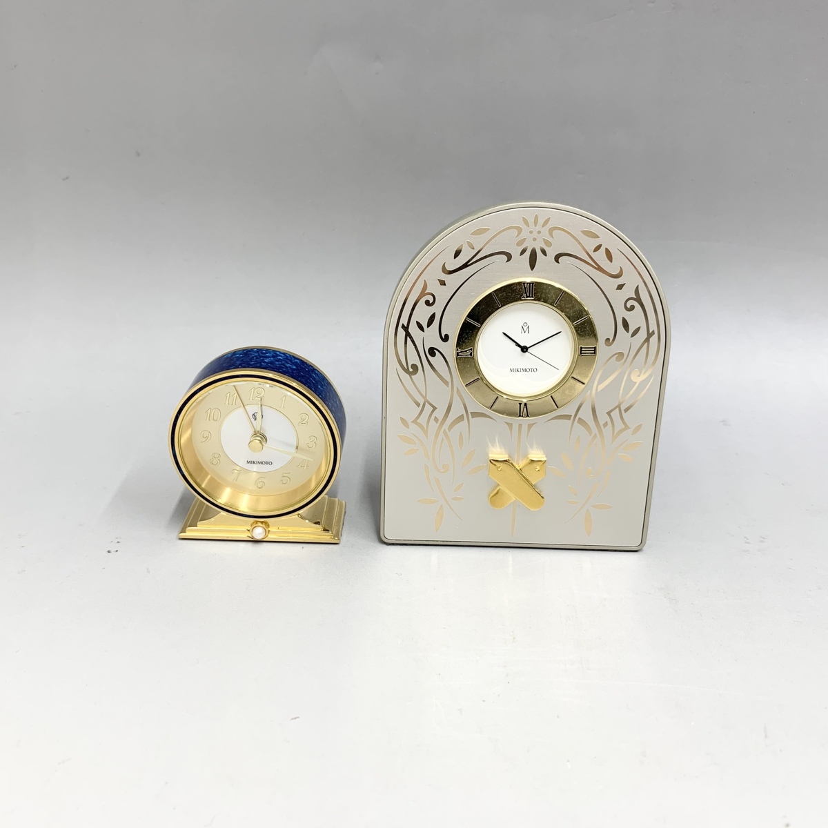 ③ ミキモト MIKIMOTO パール付き シェルクロック 置き時計(ミキモト)｜売買されたオークション情報、yahooの商品情報をアーカイブ ...