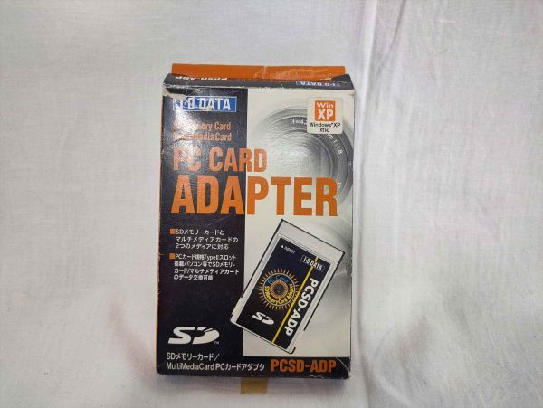 PCSD-ADP IODATA PCカードアダプタ SDメモリーカード MultiMediaCard用 21_9608_7(PCカードタイプ)｜売買されたオークション情報、yahooの商品情報 ...