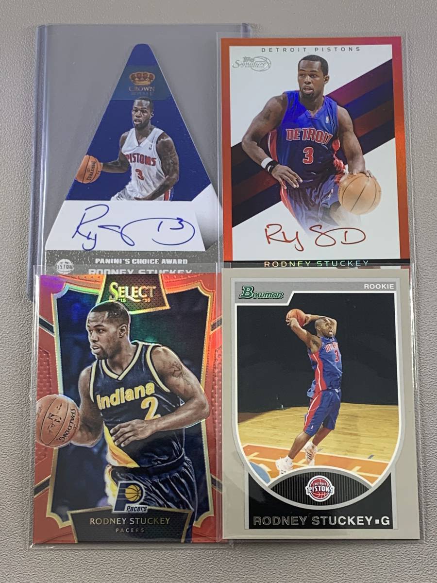 直書きサイン 49シリ Rodney Stuckey 2012 Panini Preferred Panini's Choice ...