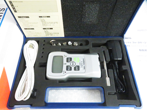 SHIMPO 日本電産シンポ FGPX-5 デジタルフォースゲージ 押付力 引張力 剥離力 計測 管理工具30627KF(基準器、ゲージ ...