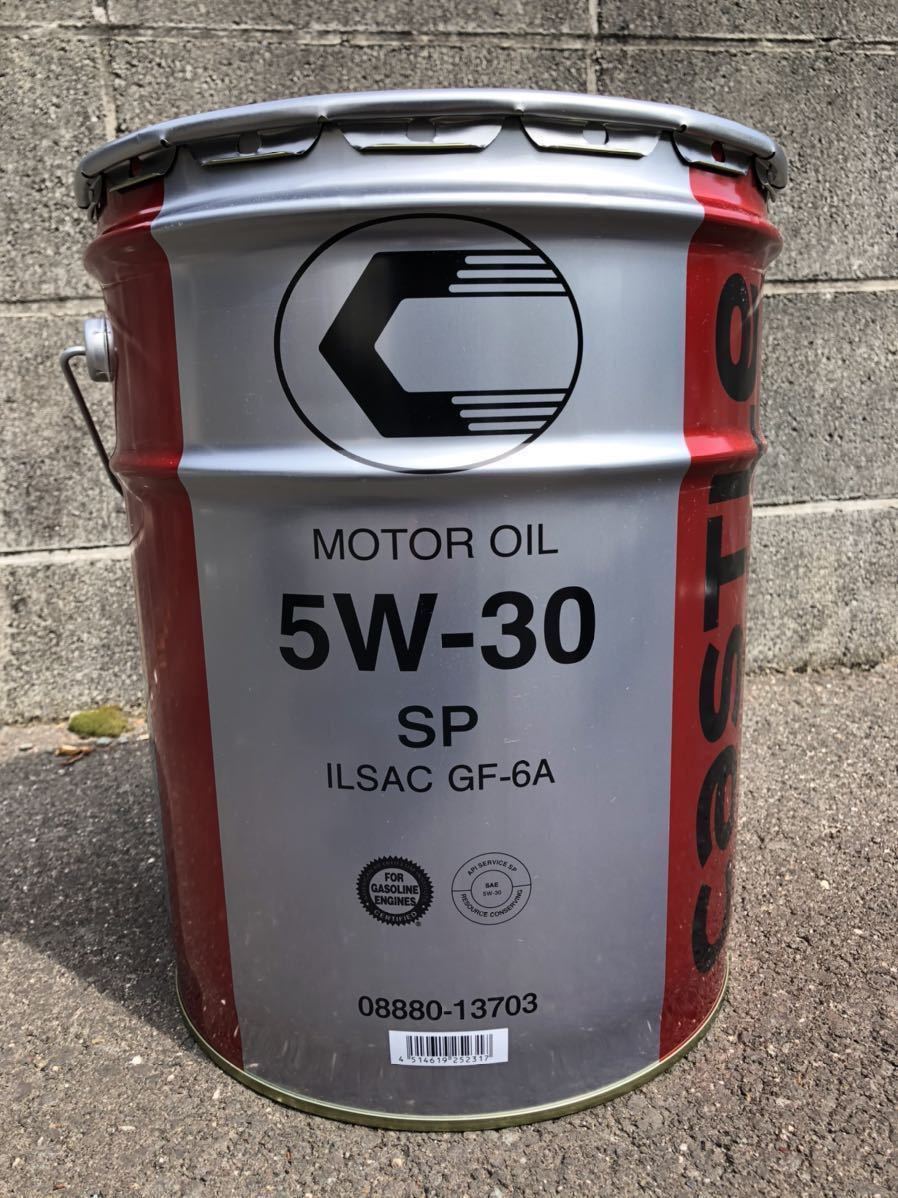 トヨタ純正 キャッスルエンジンオイル SP 5W-30 20L ③(エンジンオイル)｜売買されたオークション情報、yahooの商品情報を ...