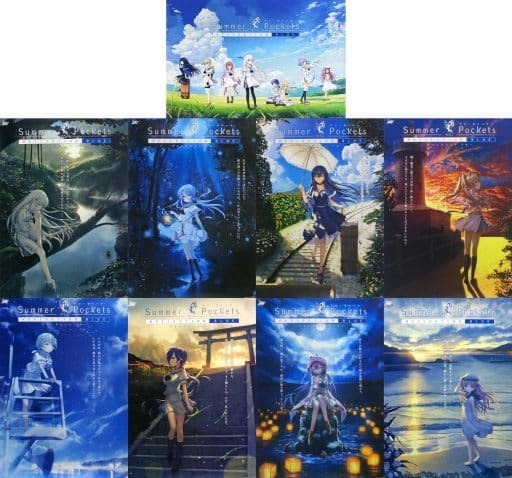 Summer Pockets REFLECTION BLUE Key オフィシャル通販特典 B2ポスター 9枚セット 公式通販 サマポケ(コミック、アニメグッズ)｜売買されたオークション情報 ...