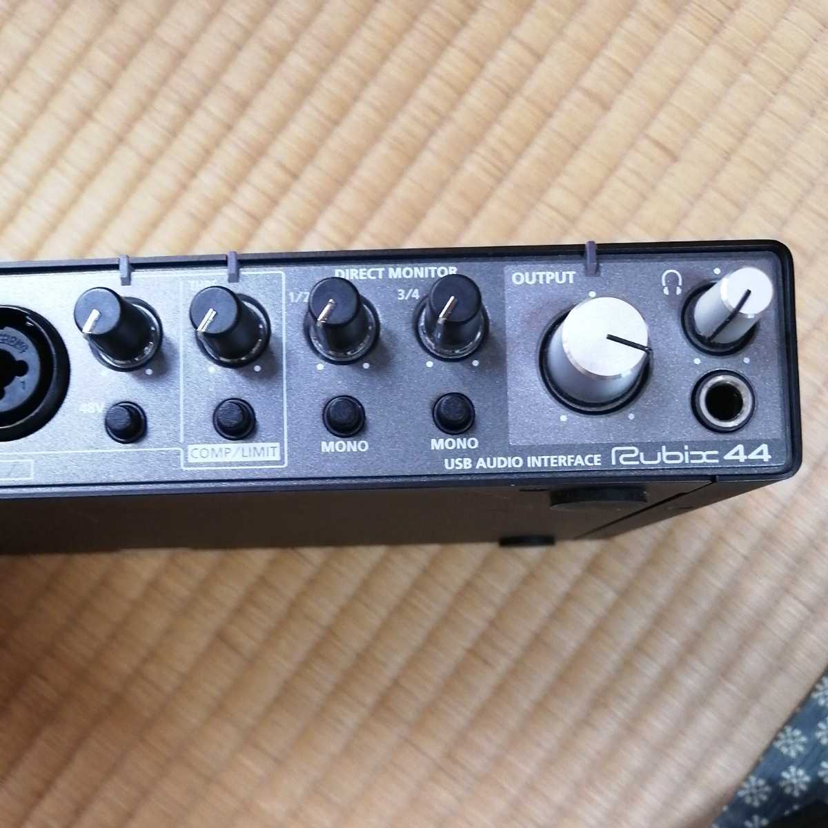 即決 Roland Rubix44 ローランド USBオーディオインターフェイス｜オーディオインターフェース