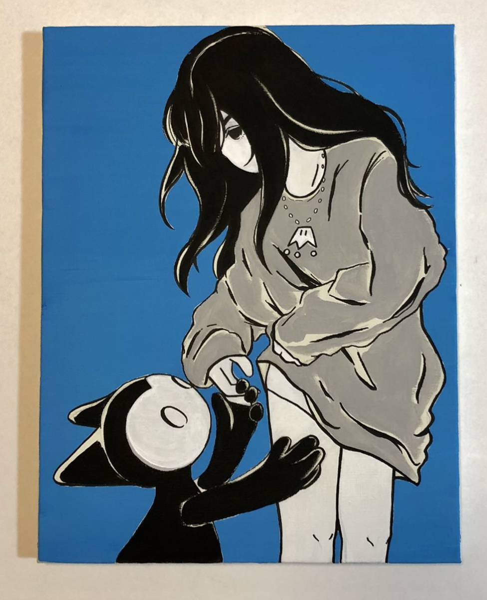 超 原画 LOTTA ayano nakano SOCKS kyne kaws banksy backsideworks hime Ly 花井祐介 村上隆 ロッカクアヤコ(シルクスクリーン ...