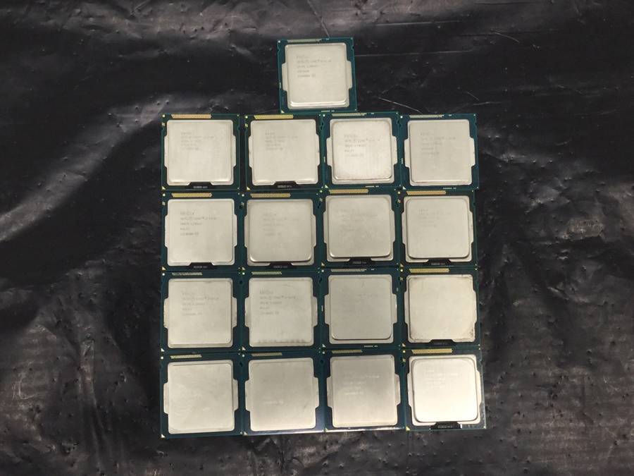 intel - CPU 計17枚セット まとめ売り CORE i5-4000番台 3000番台 2000番台 i3-4000番台 現状品 ...