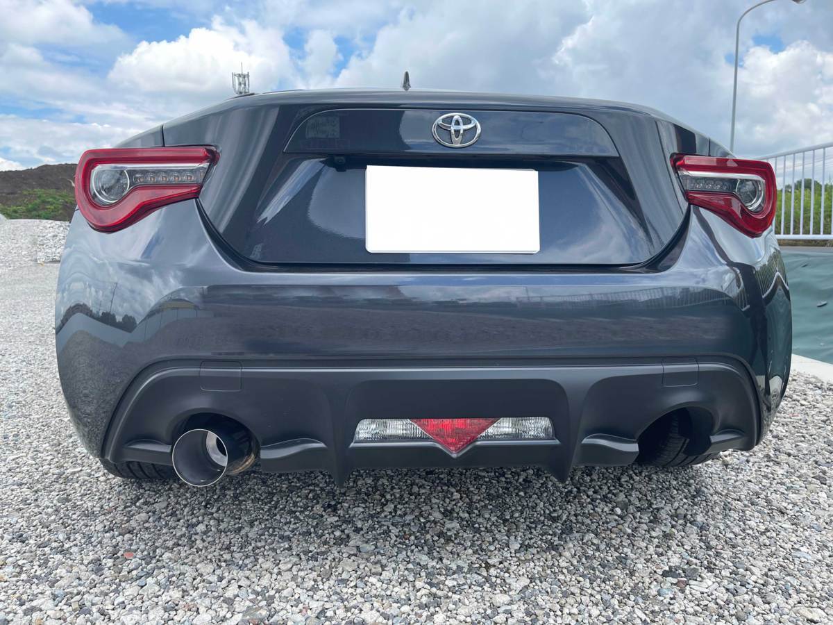 動画あり★ラインハルト・新品・未使用86/BRZ★100Φ砲弾センター太鼓付き・インナーサイレンサー付き★｜マフラー、排気系パーツ