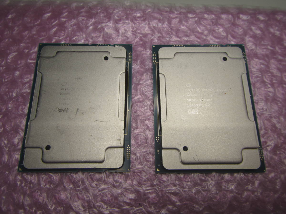 ラスト No：45 Intel Xeon Gold 6242R 6個セット ジャンク品 送料：520円(Xeon)｜売買されたオークション情報 ...