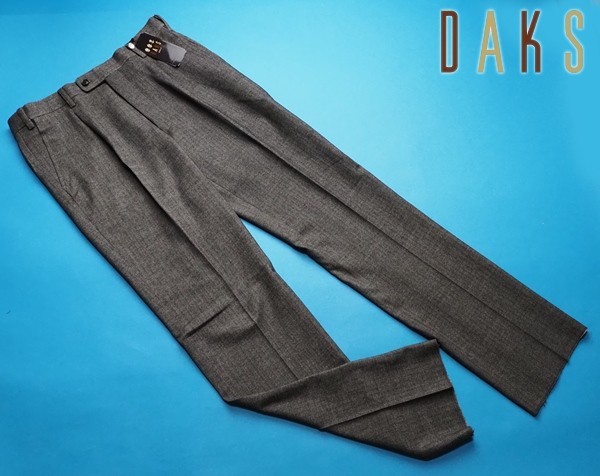 展示品 定価3.9万円 DAKS ダックス 日本製 秋冬 ヘリンボーン織柄 ストレッチ起毛 スラックスW84グレー 003 YW0401(Lサイズ)｜売買されたオークション情報、yahooの ...