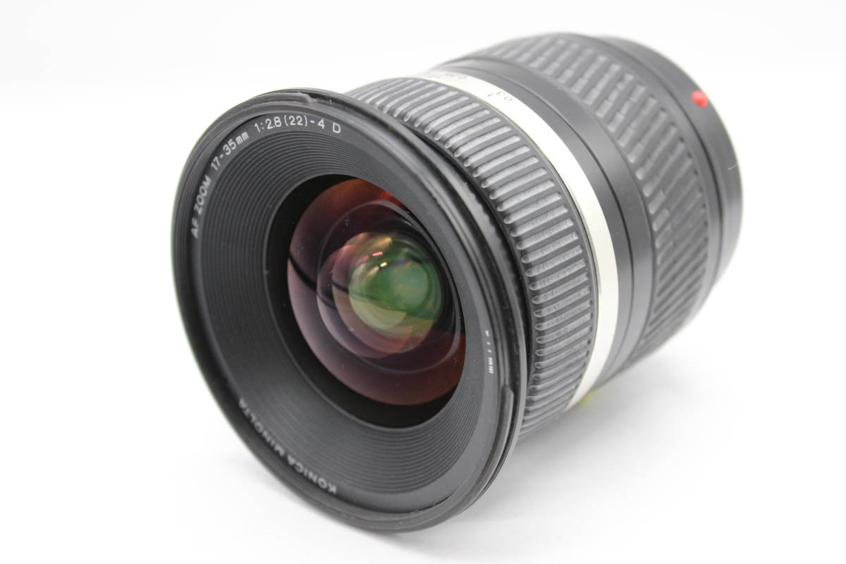 良品 Minolta AF Zoom 17-35mm F2.8-4 D 3921(ソニー、ミノルタ)｜売買されたオークション情報、yahooの ...