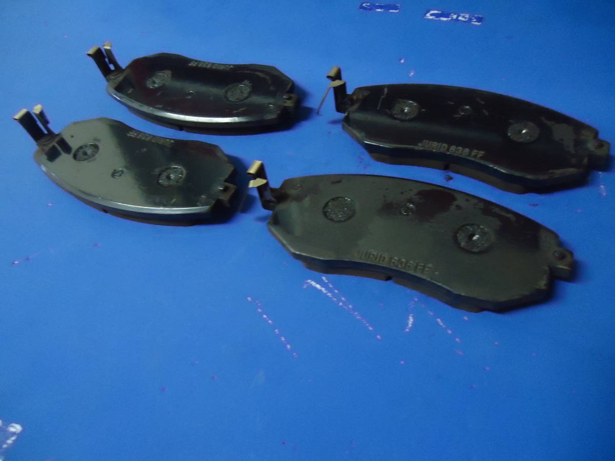 JURID ユーリット 636FF ブレーキパッド フロント BRZ 86 ZC6 アウトバック BP9 BR9 BRM XV GH2 GH6 GP7 GPE インプレッサ GD9 GDA ...