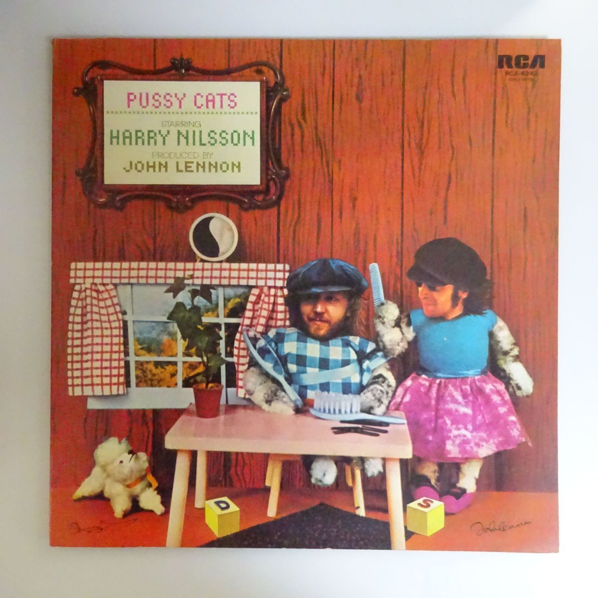 13050054; 稀少プロモ/白ラベル/JOHN LENNON pro JESSE ED DAVIS参加 Harry Nilsson ...