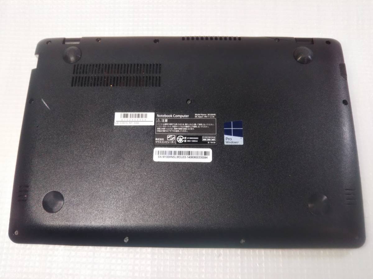 MouseComputer LB-C301S-NT-SSD Core i5-4200U 1.6GHz 11.6インチワイド メモリ8GB ...