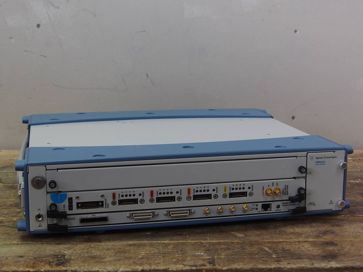 Agilent アジレント M9502A AXleChassis M9505-00130 SyatemModule U4301A ...