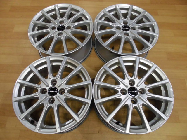 BORBET type BL4 ボルベット ホイール 4本 4H-100 16インチ 7J+45 BMW MINI ミニ R55 R56 ...