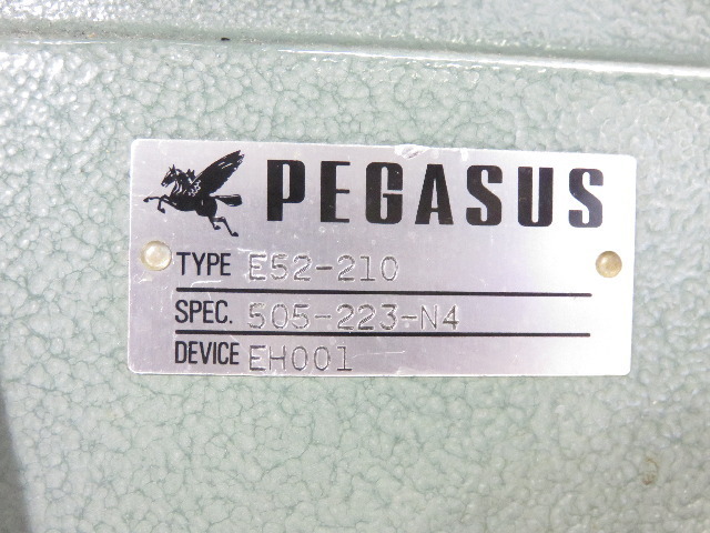 1円スタート PEGASUS ペガサス 工業用 ロックミシン E52-210 動作良好 ハ8063 F2(本体)｜売買されたオークション情報、yahooの商品情報をアーカイブ公開 ...