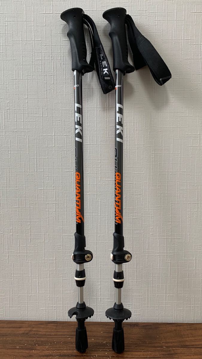 LEKI レキ QUANTUM AS_SPD ANTISHOCK トレッキングポール ステッキ 山岳 登山 マムート モンベル(トレッキング ...