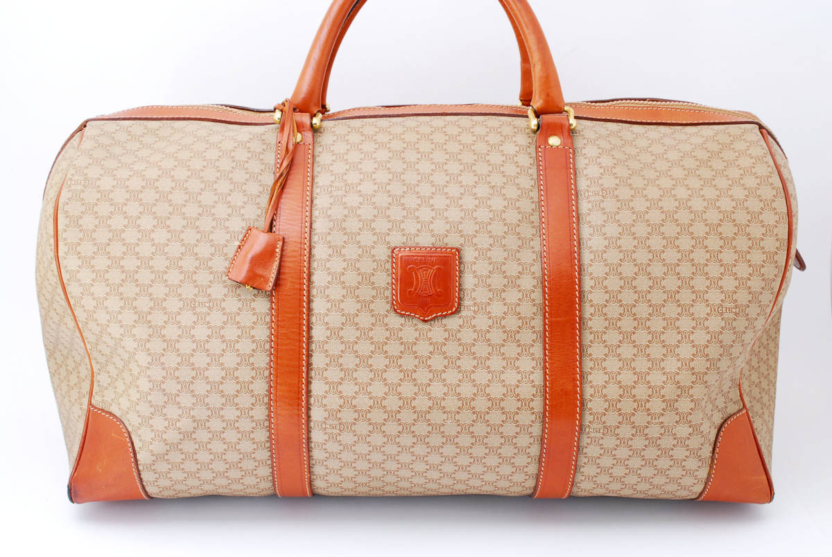 1円スタート ヴィンテージ CELINE セリーヌ マカダム コーティングキャンバス レザー ハンドバッグ ボストンバッグ 旅行バッグ 21-3374(ボストンバッグ)｜売買されたオークション ...