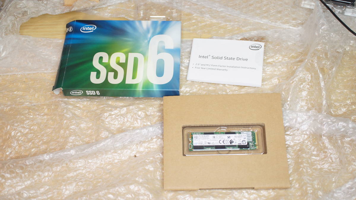 NVMe SSD 2TB Intel製 1523回/2874時間 Intel 660p 2TB SSDPEKNW020TB(256GB ...