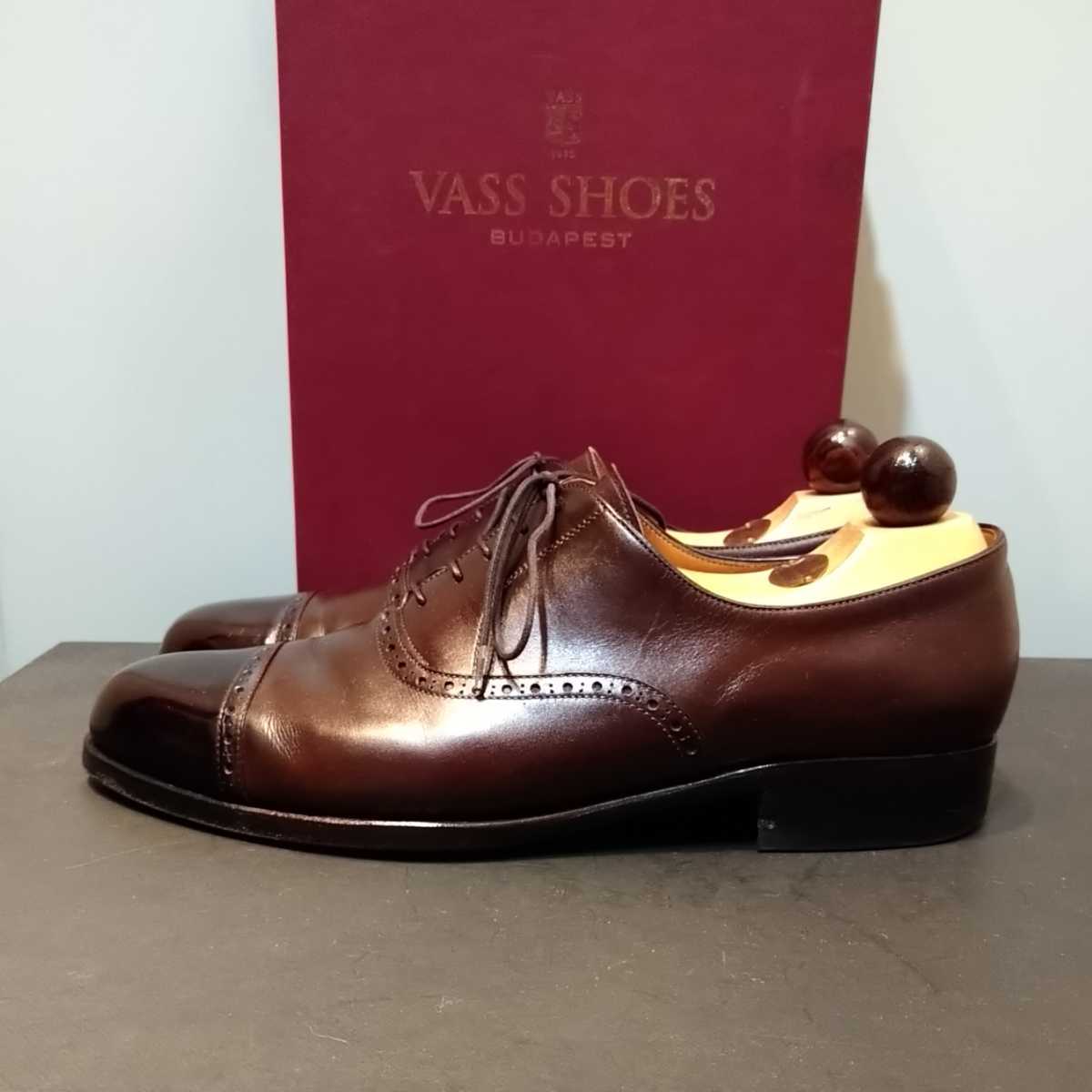 VASS ストレートチップ 41 革靴 シューズ ヴァーシュ メダリオン ブーツ セミブローグ アンティーク 40 40.5 41.5 42 7 8 9 25.5 26 26.5(靴)｜売買さ ...