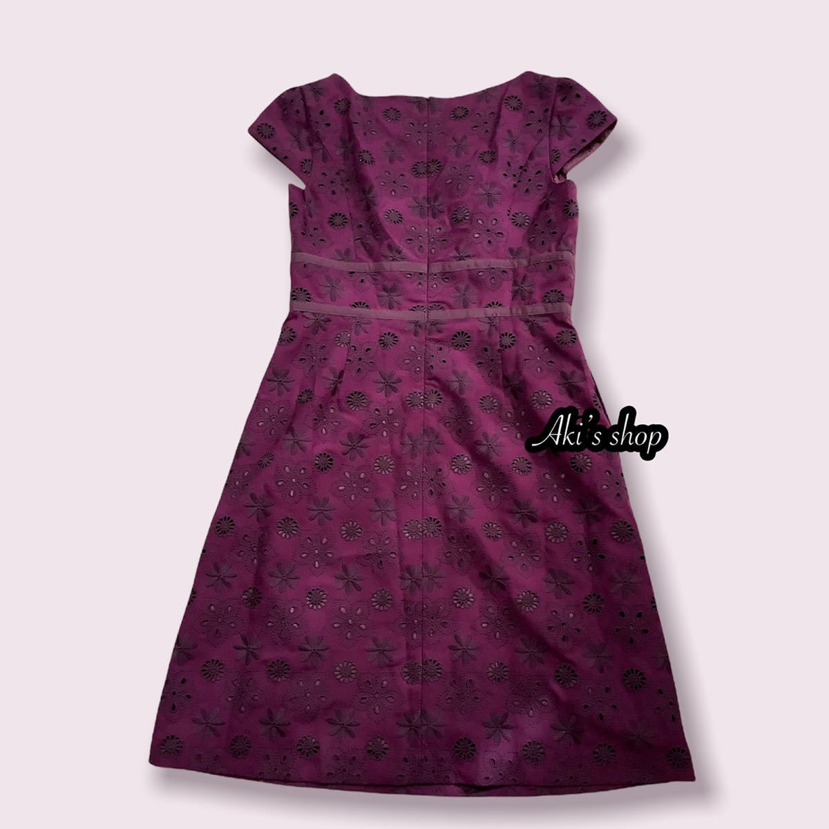 TOCCA トッカ VERONICA ワンピース 6 花柄 刺繍 ランドリーライン ヴェロニカ ワイン(トッカ)｜売買されたオークション情報、yahooの商品情報をアーカイブ公開 ...