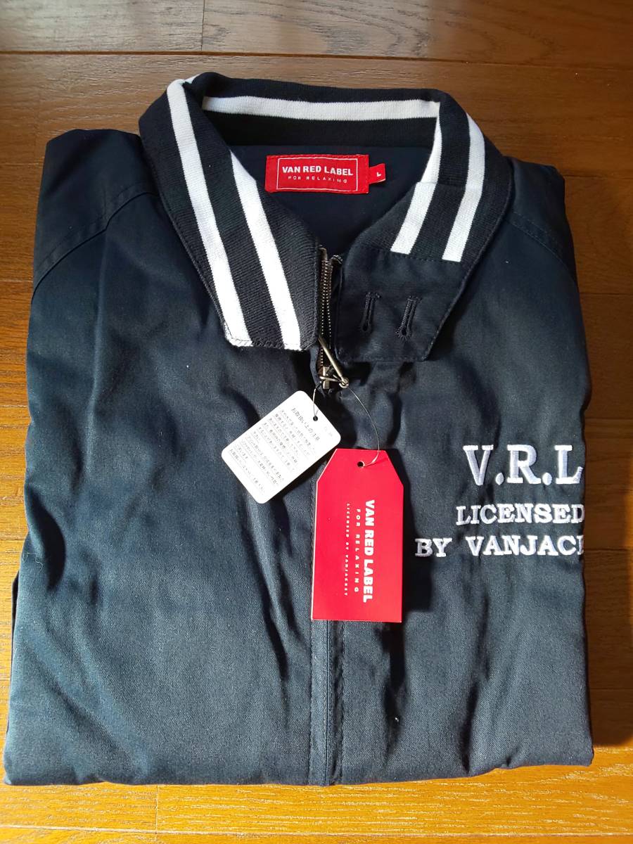VAN RED LABEL LICENSED BY VAN JACKET スイングトップ ジャケット ーLー VAN JAC(Lサイズ)｜売買されたオークション情報、yahooの商品情報を ...