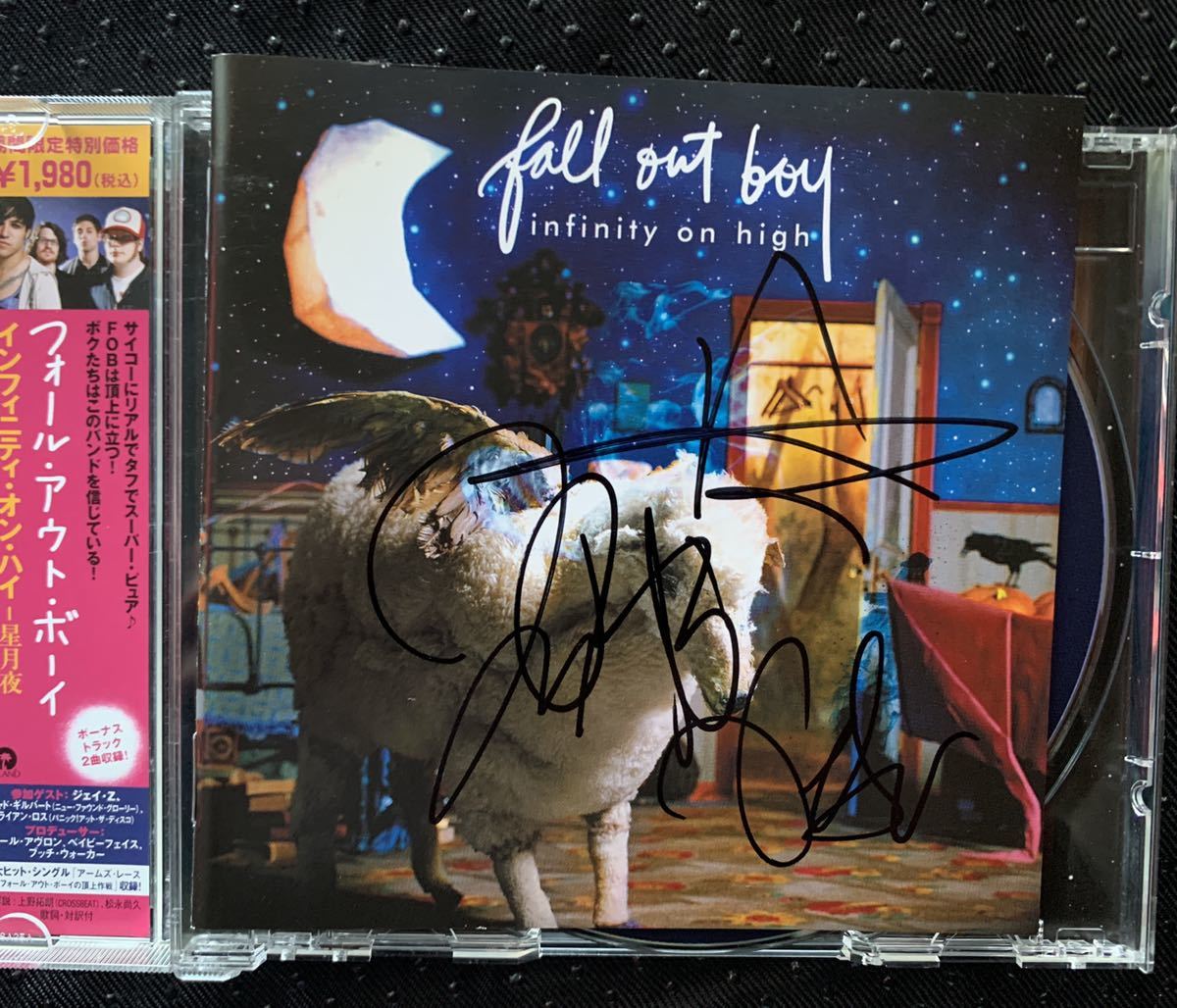 フォール アウト ボーイ/ Fall Out Boy & T レクシタシー/T REXTASY 直筆サイン入りCD(サイン)｜売買された ...