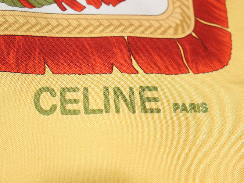 CELINE セリーヌ フランス製 シルク100％ 縄柄 大判スカーフ(その他)｜売買されたオークション情報、yahooの商品情報をアーカイブ公開 - オークファン（aucfan.com）
