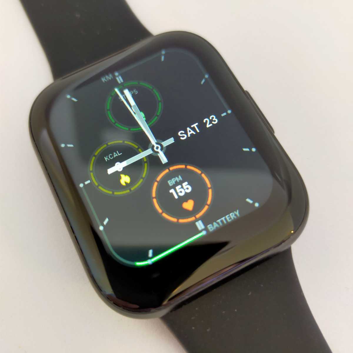 COLMI P8 SE Plus スマートウォッチ LINE対応 日本語対応 血中酸素 心拍数 血圧 LINE 防水 スポーツ 運動 睡眠 ...