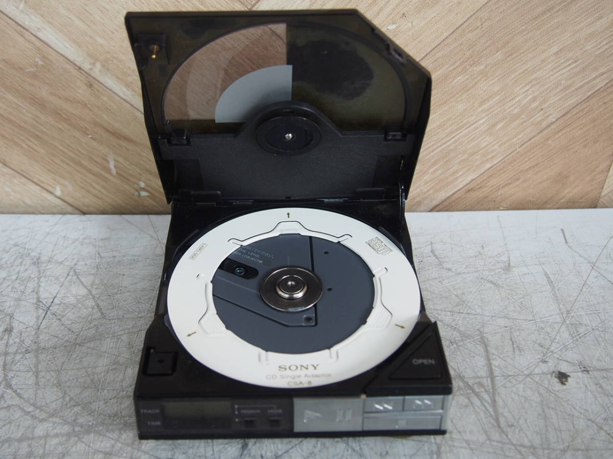 SONY ソニー D-50 CDプレーヤー CSA-8 CDシングルアダプター ジャンク(一般)｜売買されたオークション情報、yahooの商品 ...
