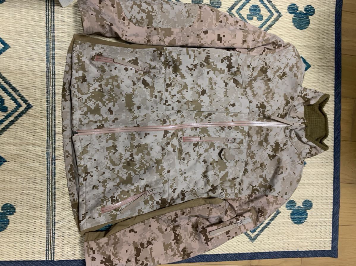 180s USMC CDJ COMBAT DESERT JACKET アメリカ 海兵隊 放出品 実物 marpat デザート マーパット(戦闘 ...