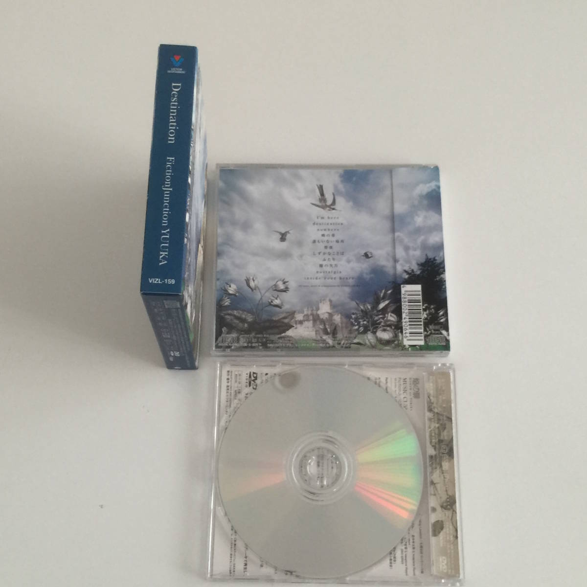 初回限定盤 CD+DVD FictionJunction YUUKA 南里侑香 Destination 焔の扉 Mucic Video なん ...