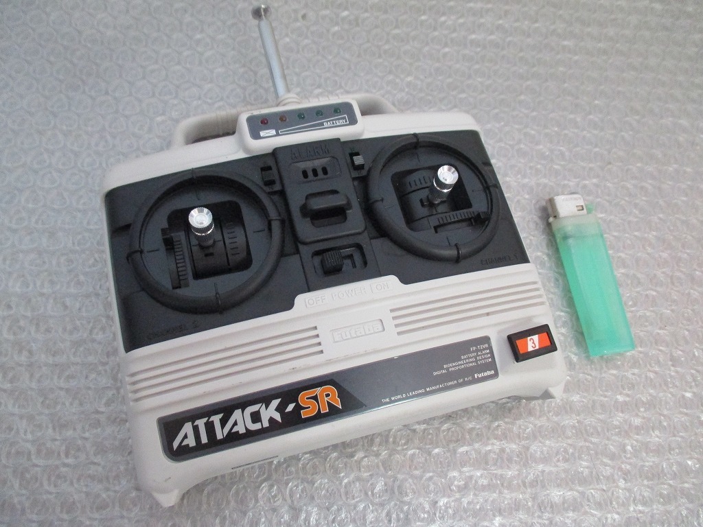 フタバ プロポ FUTABA ATTACK-SR FP-T2VR 電源OK ジャンク扱い(送信機)｜売買されたオークション情報、yahooの ...