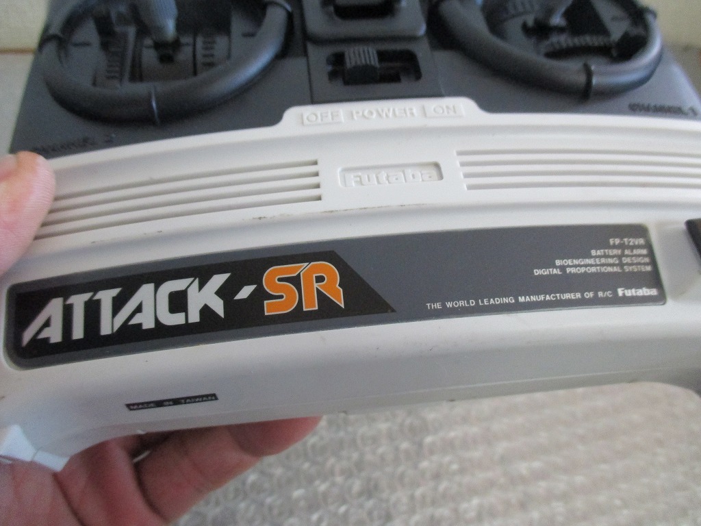 フタバ プロポ FUTABA ATTACK-SR FP-T2VR 電源OK ジャンク扱い(送信機)｜売買されたオークション情報、yahooの ...