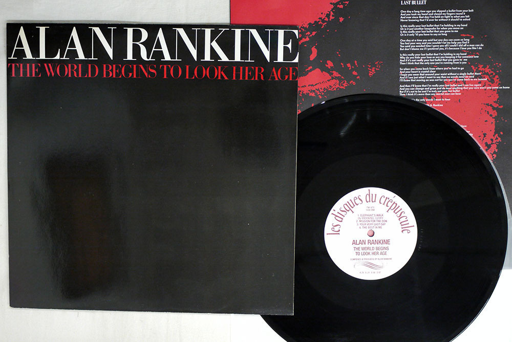 ALAN RANKINE/WORLD BEHINS TO LOOK HER AGE/LES DISQUES DU CREPUSCULE TWI ...