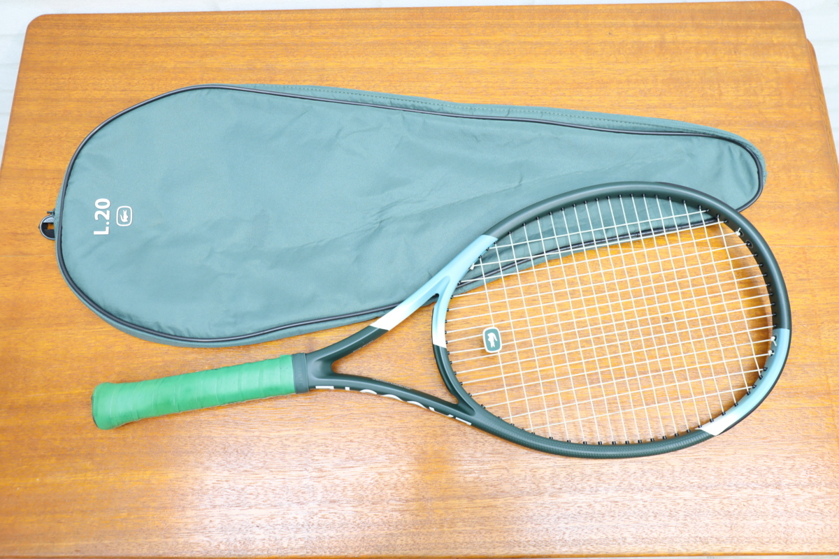 E1583 LACOSTE ラコステ 硬式テニスラケット ラケット L.20 ケース付き(その他)｜売買されたオークション情報、yahooの ...