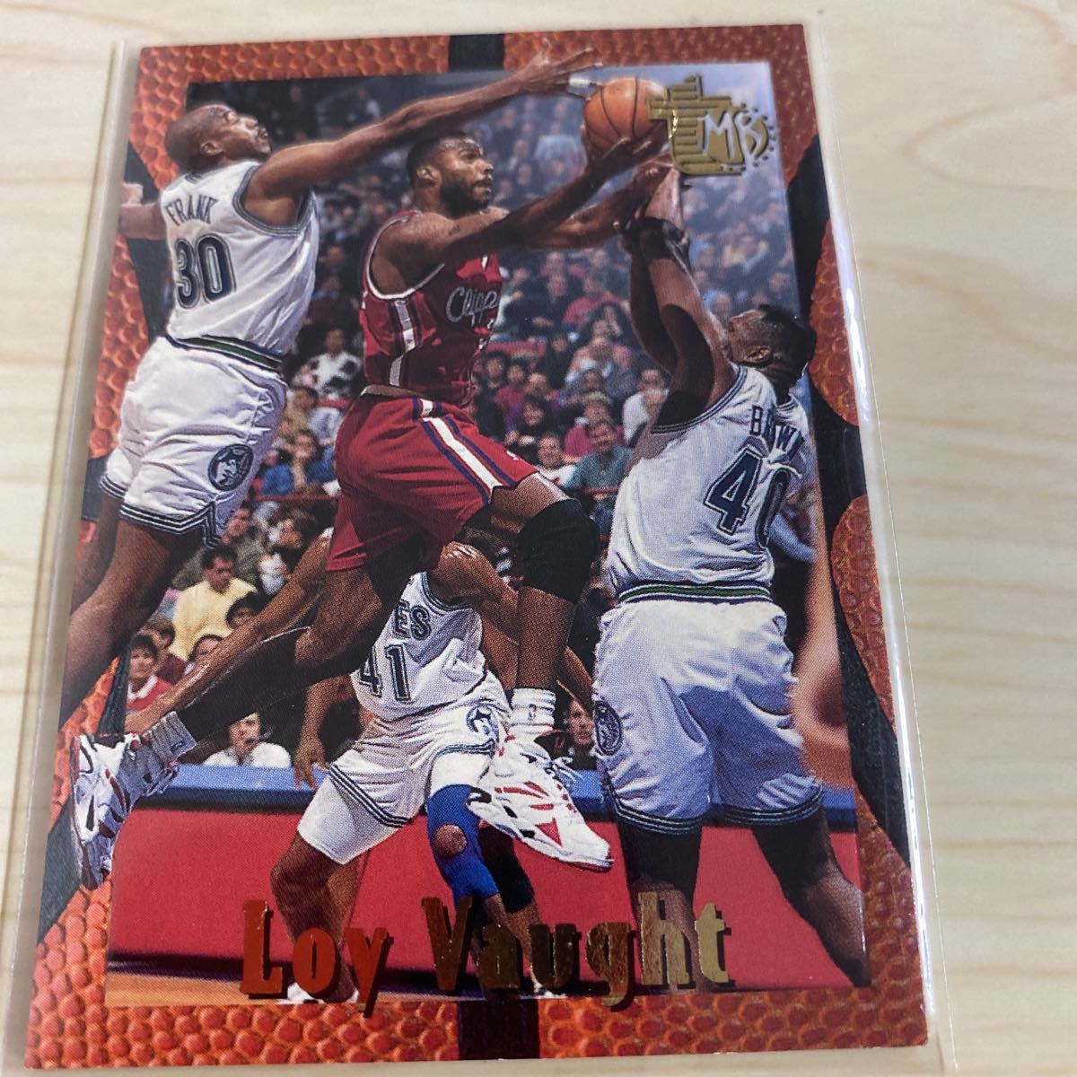 NBA 1995 Topps Embossed Karl Malone.Charles Barkley.Vlade Divac.Loy ...