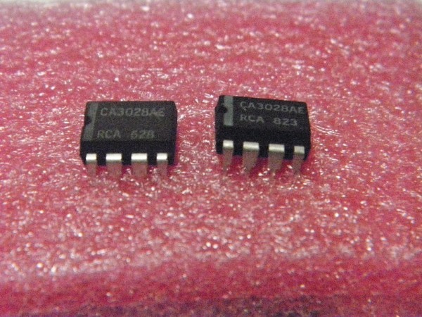CA3028 dip-8 ：2個 1set 出品 am生成向 プロダクト検波 ダイレクトコンバージョン(集積回路)｜売買されたオークション情報 ...