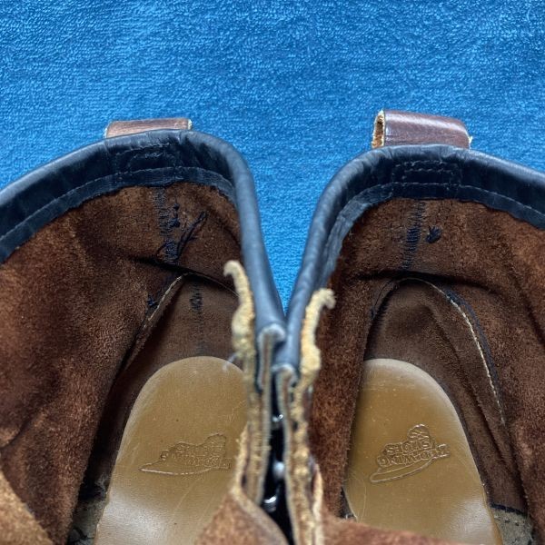 RED WING 2906 13年 26.5cm ワークブーツ レッドウィング メンズ 8.5D 茶 ブラウン 本革 ラインマン ブライヤー ...